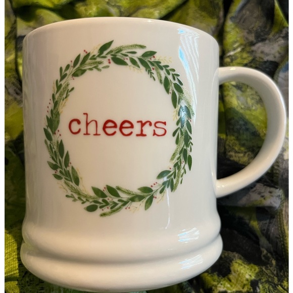 Threshold | Holiday | Threshold Cheers Porcelain Holiday Mug Vintage ...